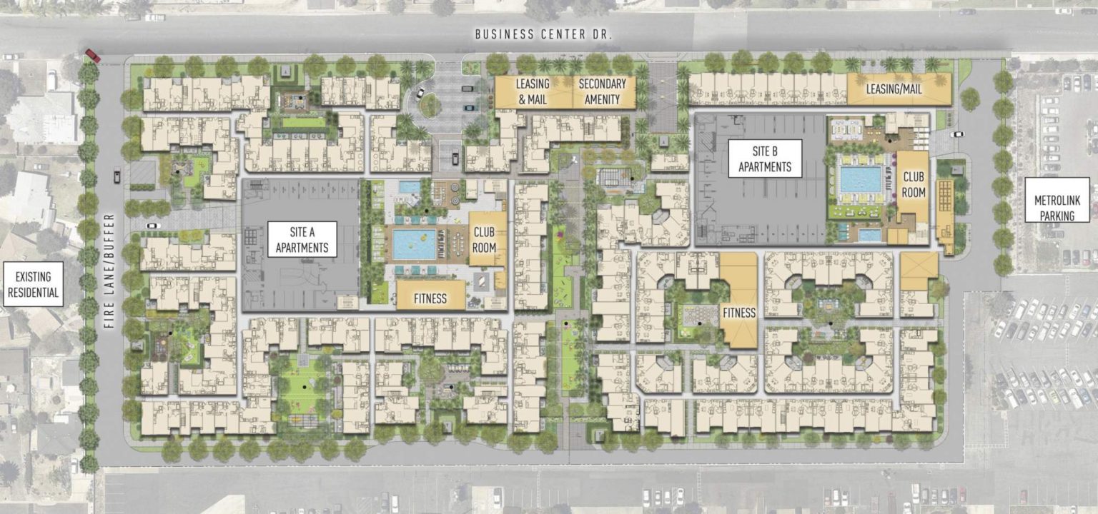 Multi-Family Residential Development Pushing Dirt In Duarte