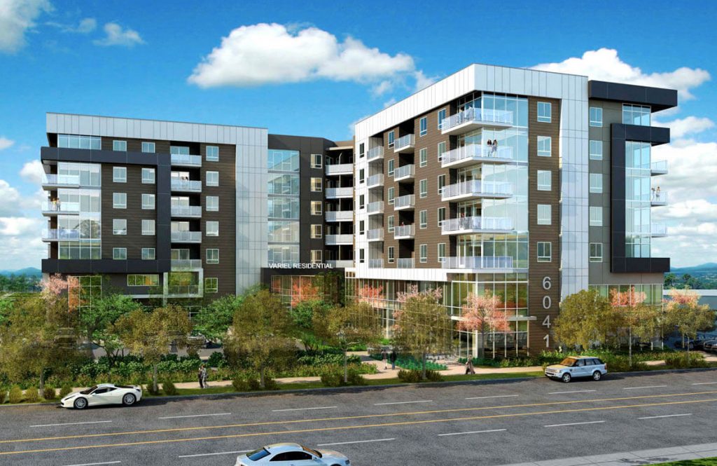 Exterior of “Essence Apartments” is Wrapping Up at 6041 Variel Avenue ...