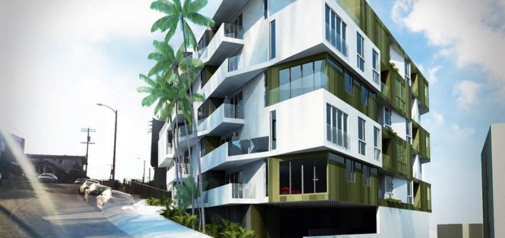 Apartments Under Construction At 849 North Bunker Hill Avenue In ...