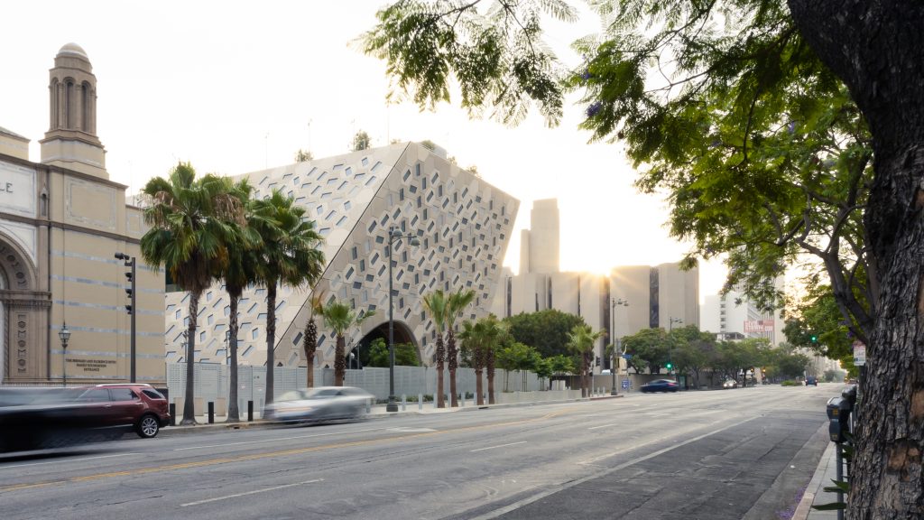 Exterior Nearly Finished for New Audrey Irmas Pavilion, in Koreatown ...