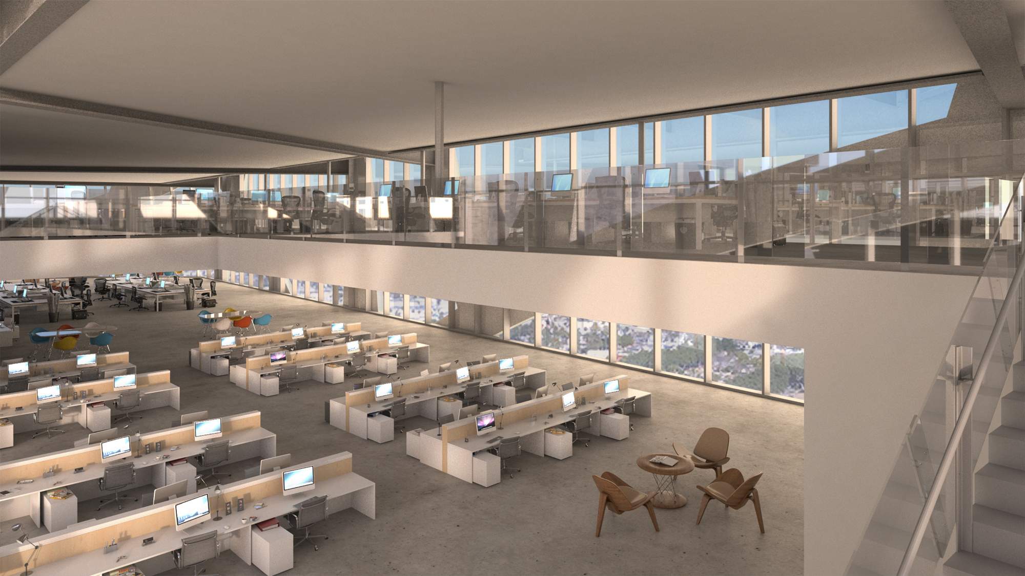 Twisting Metal Frame Completed For an Office Tower In Baldwin Hills ...