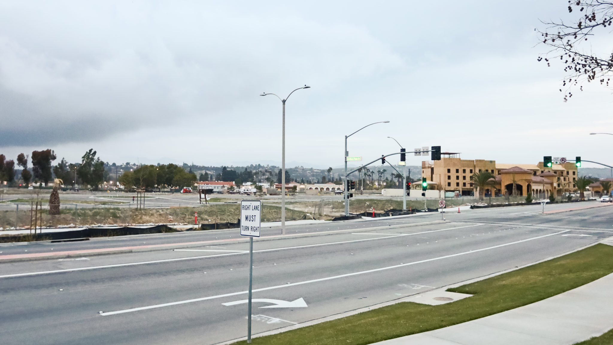 Buildings Rising at the Corner of Las Posas Road and Ventura Boulevard ...
