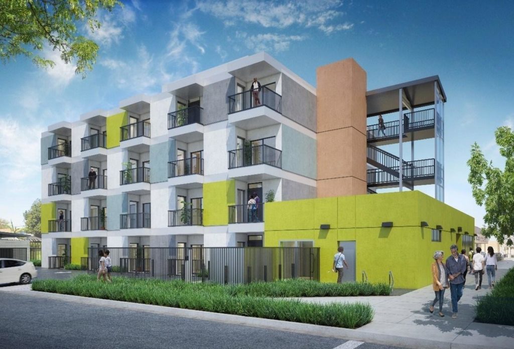 Supportive Housing Rising At 5215 Figueroa, Vermont Square, Los Angeles