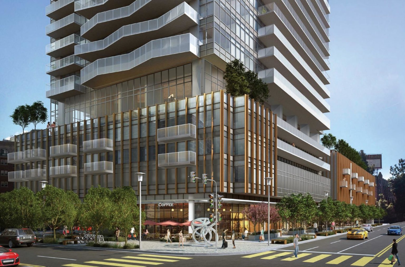 High-Rise Tower Rising At 1000 South Hill Street, Los Angeles