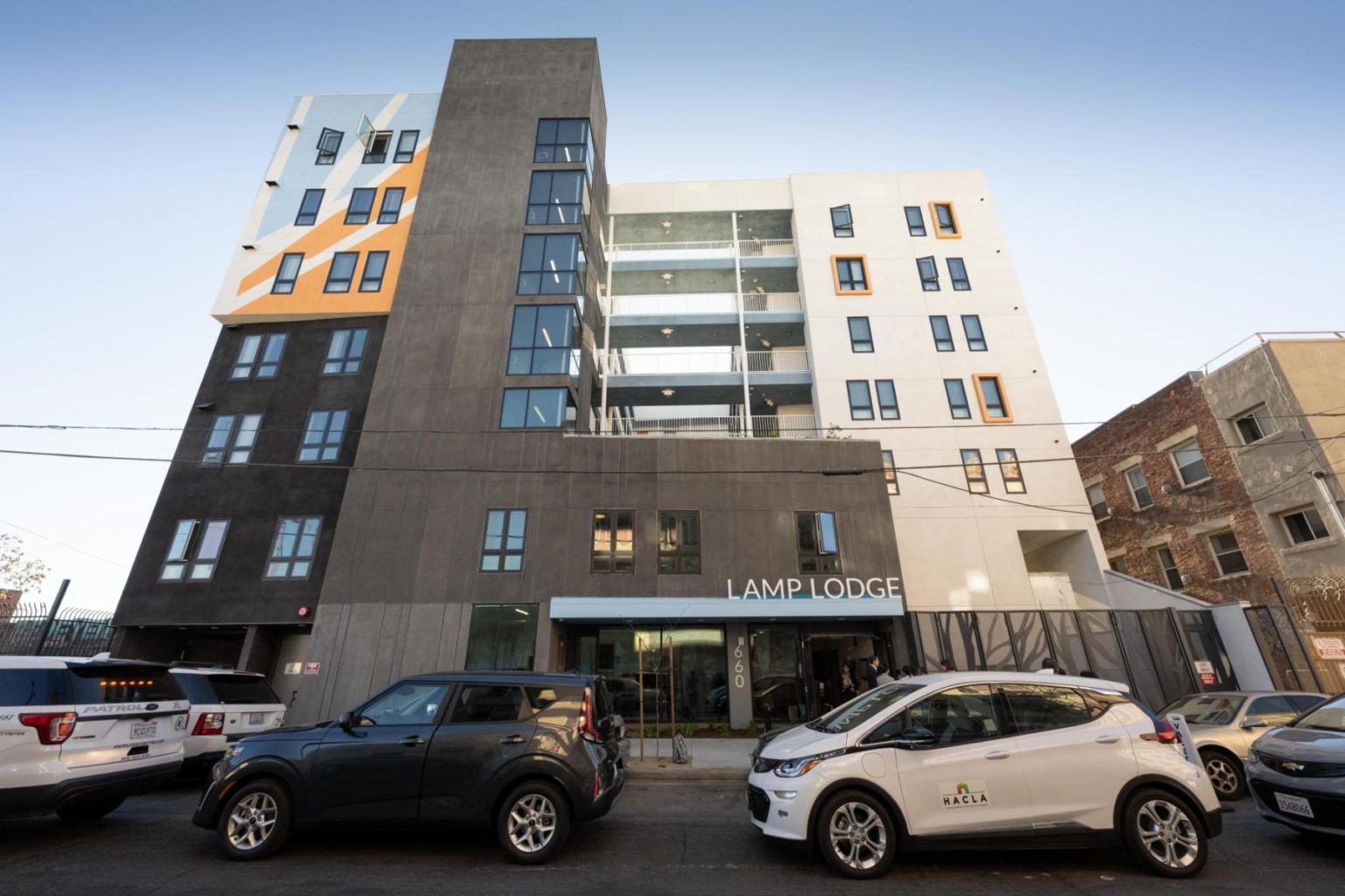 Residential Building Fully-Framed At 660 Stanford Street, Downtown Los ...
