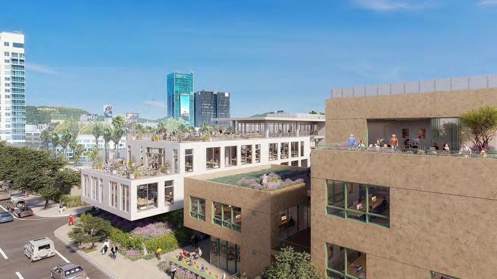Office Campus Approved At 1200 North Cahuenga Boulevard, Hollywood, Los ...