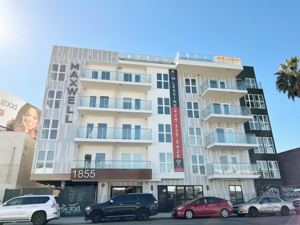 Apartments Erected At 1855 South Westwood Boulevard In West Los Angeles