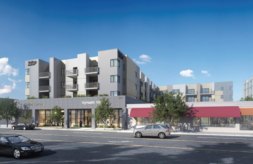 Mixed-Use Proposed At 205 E Valley Boulevard In San Gabriel