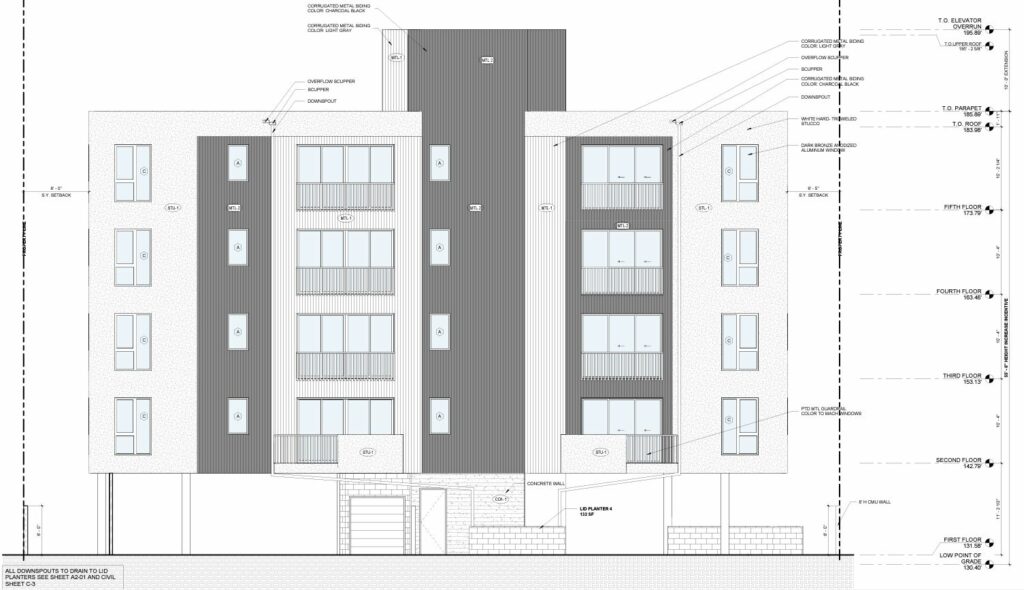 Five-Story Residential Building Approved at 2662-2668 South Barrington ...