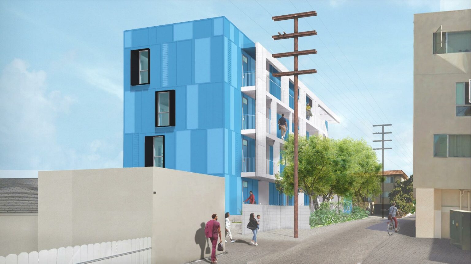 Affordable Modular Units Ready For 1342 Berkeley Street, Santa Monica