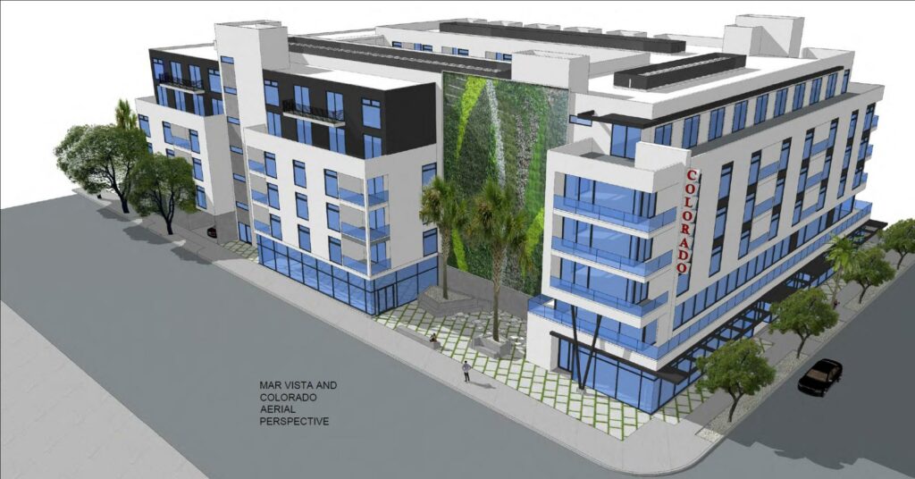Mixed-Use Planned at 1155 East Colorado Boulevard in Pasadena
