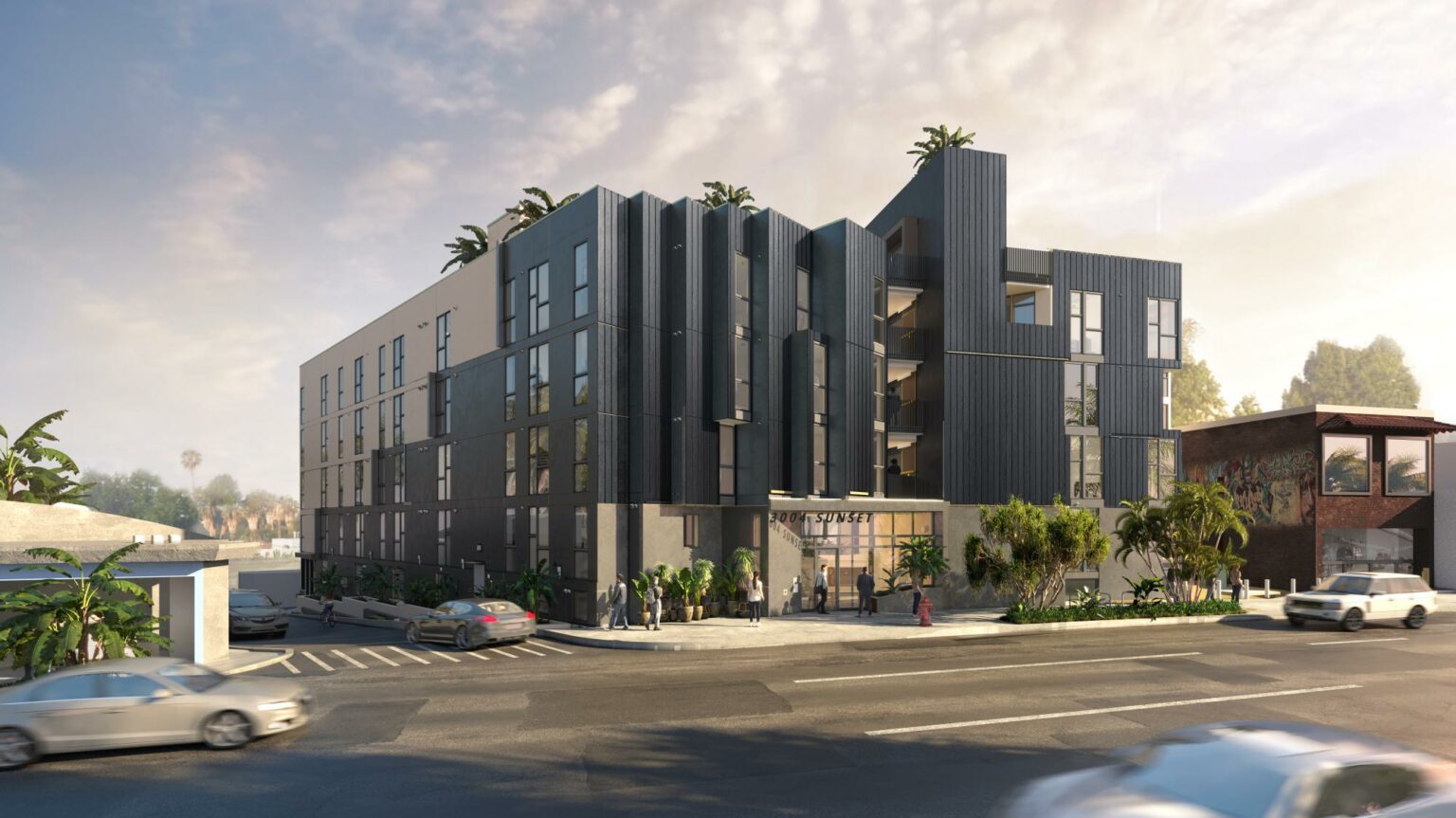 Units Rising Five Stories High at 3004 Sunset Boulevard, Silver Lake ...