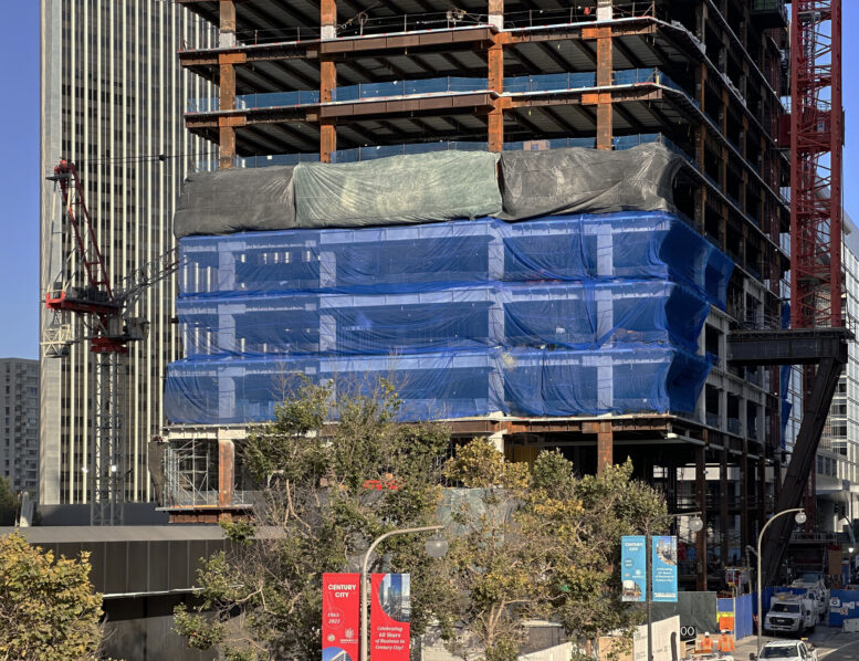 Construction Underway for 1950 South Avenue of The Stars in Century ...