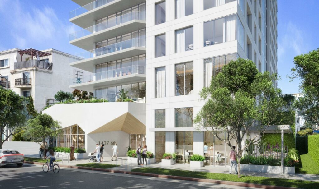 High-Rise Apartments Planned at 1437 6th Street, Santa Monica
