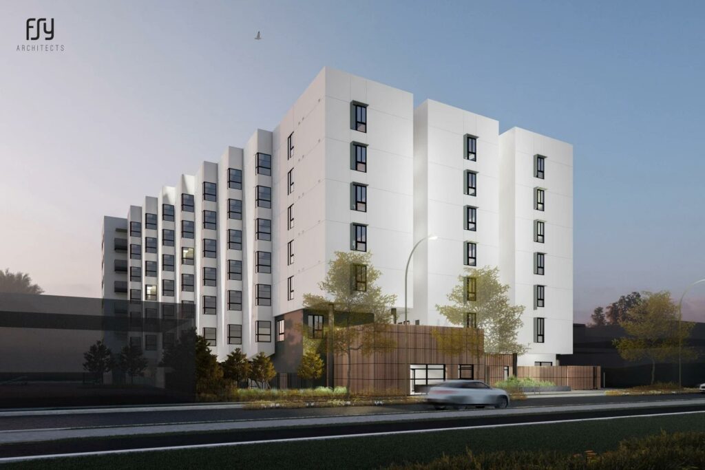 Affordable Housing Getting Ready at 414 South Crocker Street, Downtown LA