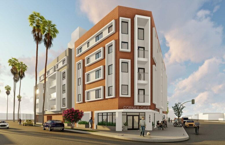 Mixed-Use Building Rising at 3839 Washington Boulevard in Arlington Heights
