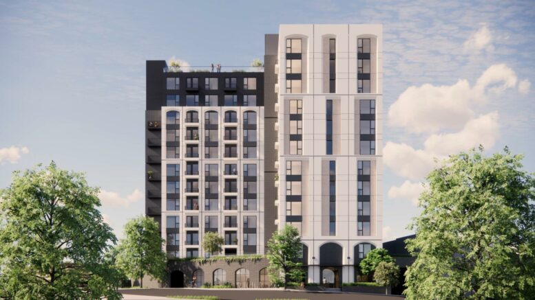 Apartment Building Proposed at 11027 Strathmore Drive in Westwood