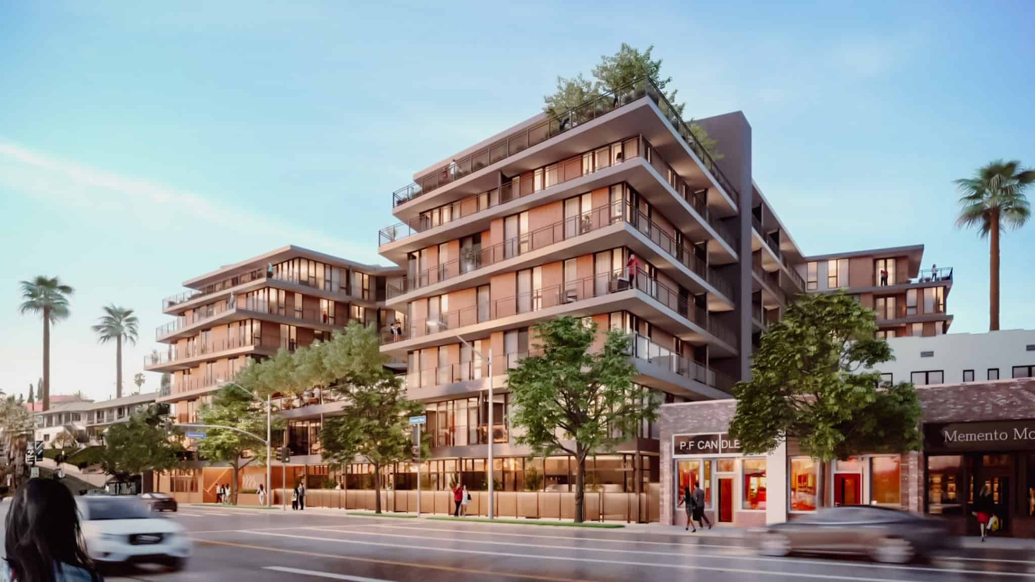 Mixed-Use Under Construction at 5420 Sunset Boulevard, Hollywood