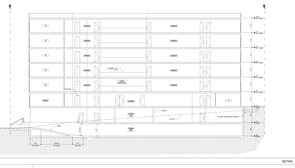 60-Unit Apartment Building Planned at 446 South Shatto Place in Koreatown