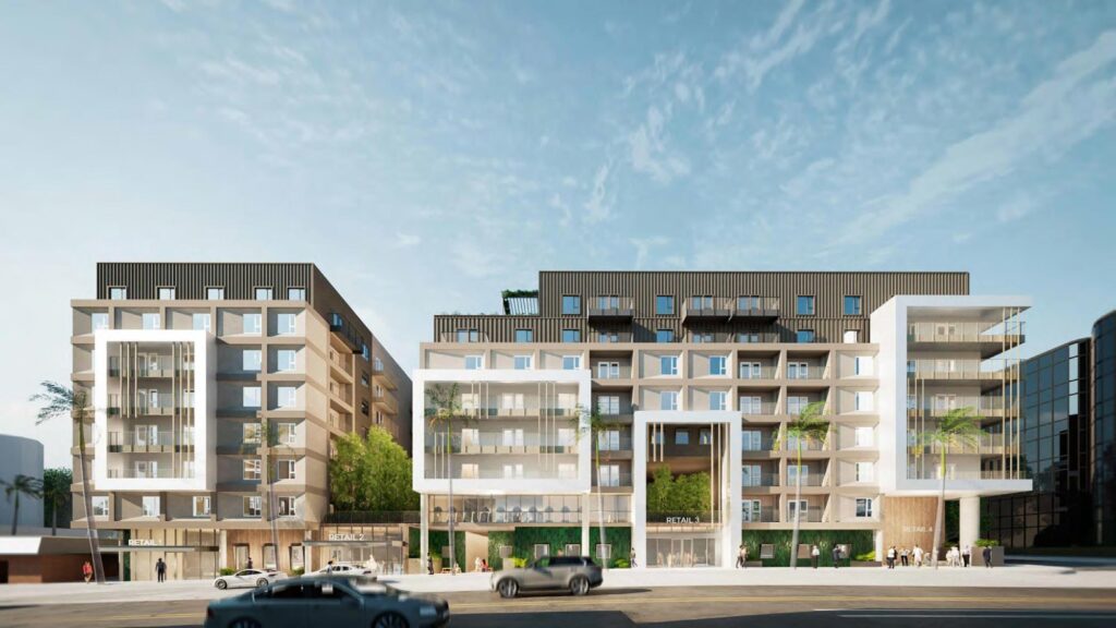 Mixed-Use Under Construction at 5420 Sunset Boulevard, Hollywood