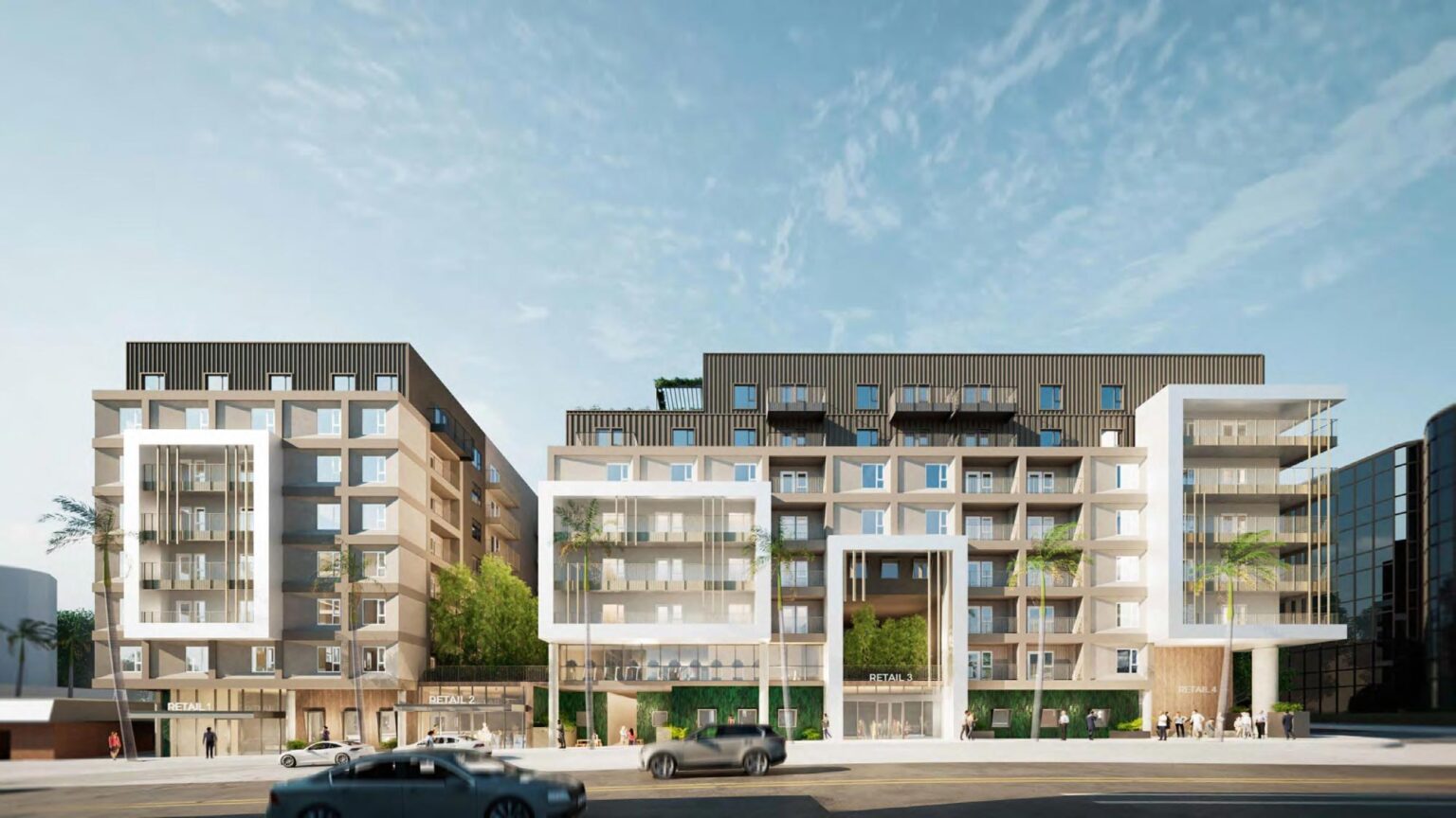 Mixed-Use Under Construction at 5420 Sunset Boulevard, Hollywood