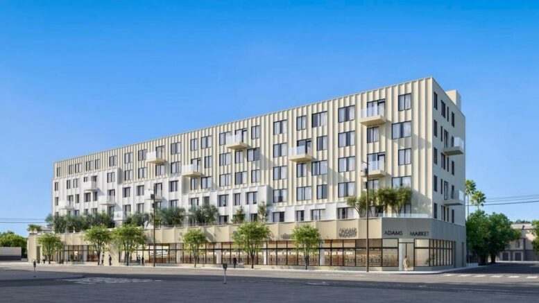 Mixed-Use Under Construction at 5420 Sunset Boulevard, Hollywood