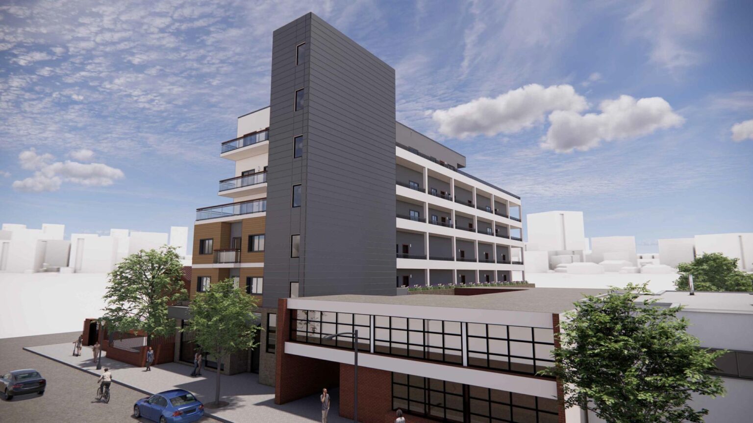 Mid-Sized Mixed-Use Project Proposed at 340 North Central Avenue in ...