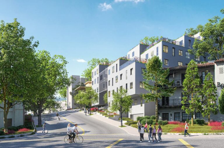 Stepped Terrace Massing Shapes Mid-Rise Housing at 10915 West ...