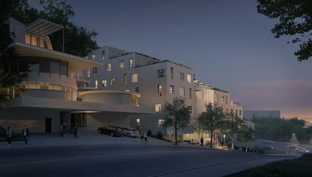 Stepped Terrace Massing Shapes Mid-Rise Housing at 10915 West ...