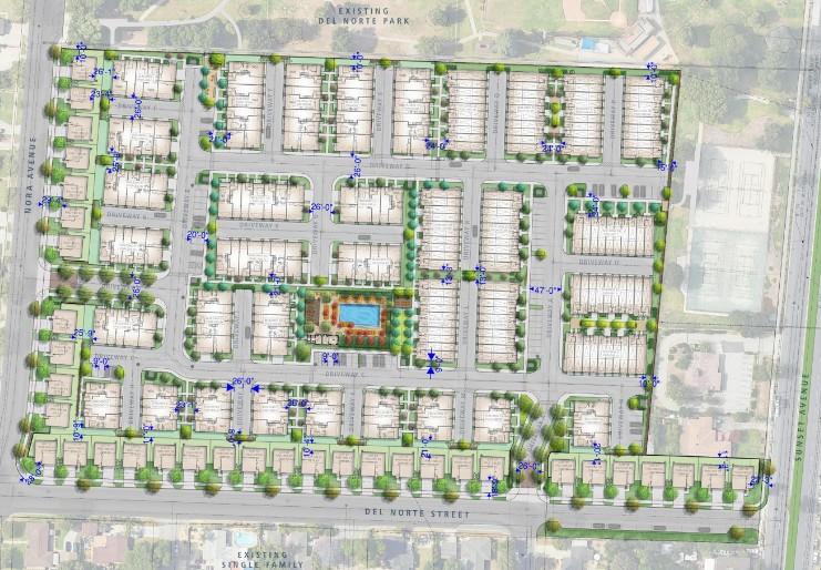 Open Space Centered Residential Plan Filed for 1501 Del Norte Street in ...