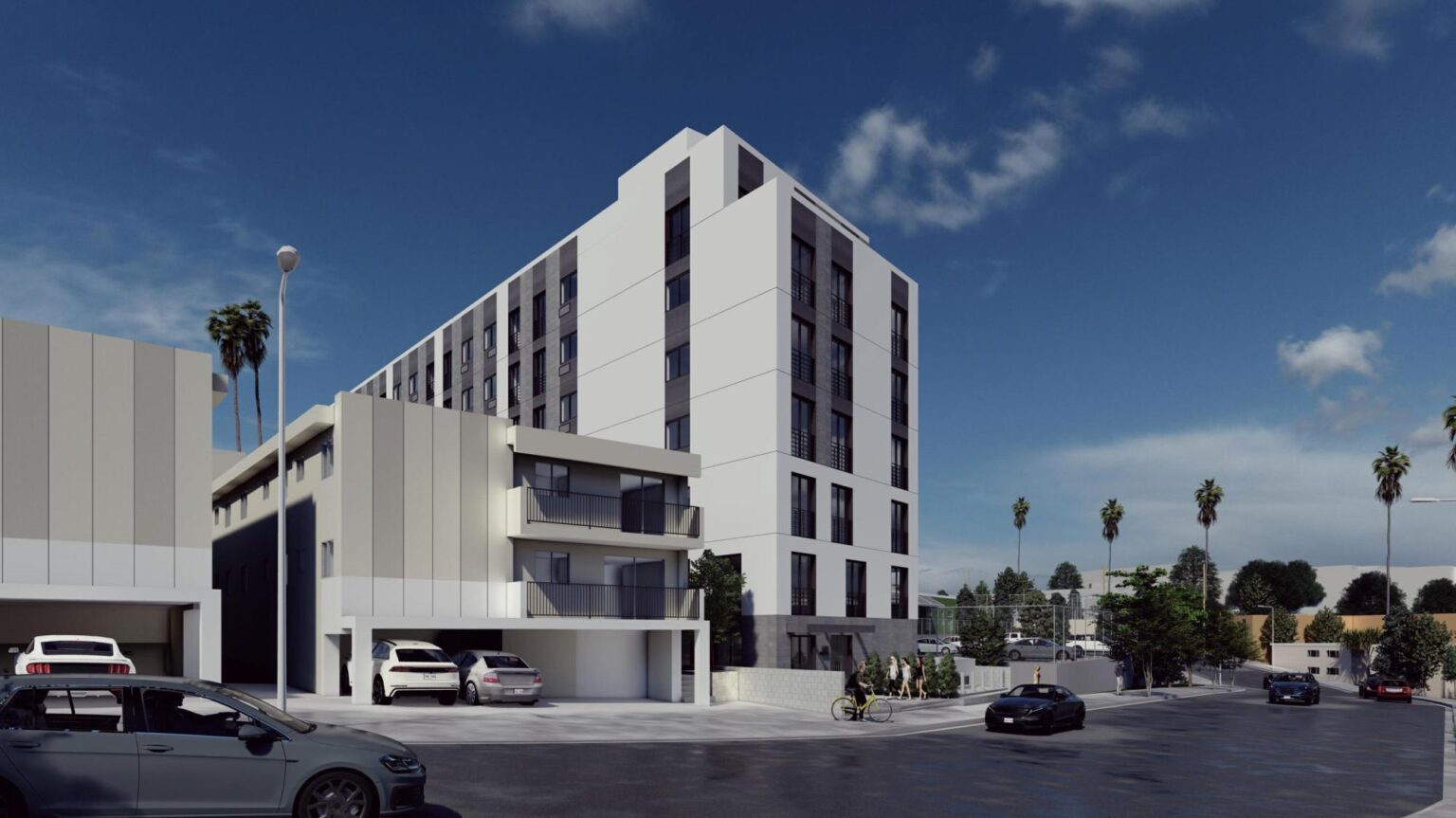 Podium-Form Affordable Housing Planned at 160 South Union Place