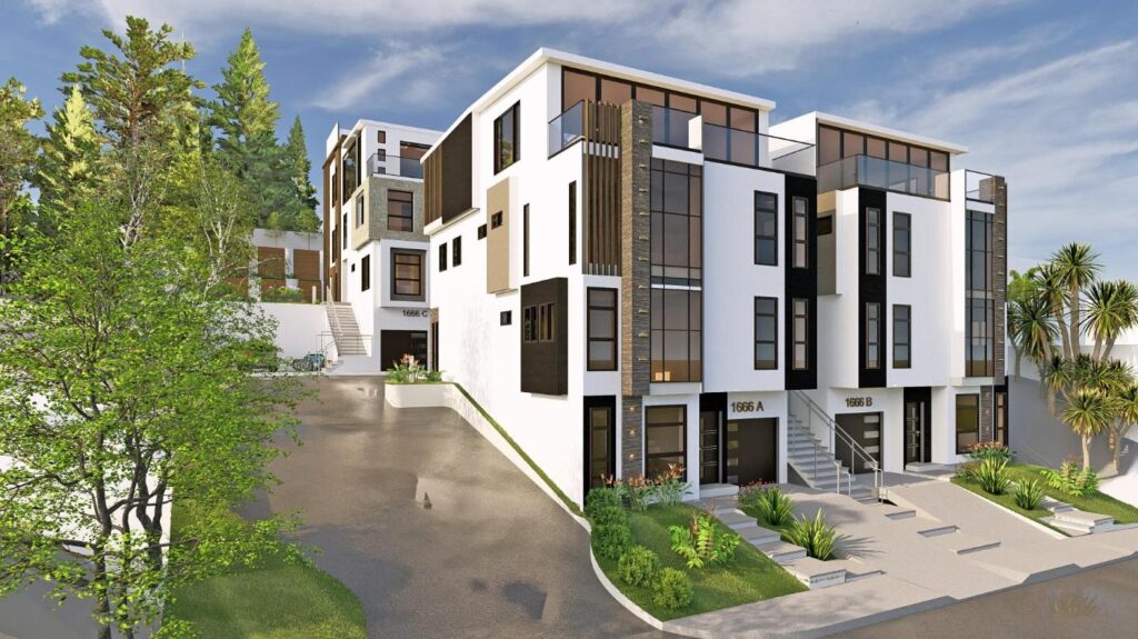 Hillside Infill Proposal Takes Shape at 1666 North Alvarado Street in ...