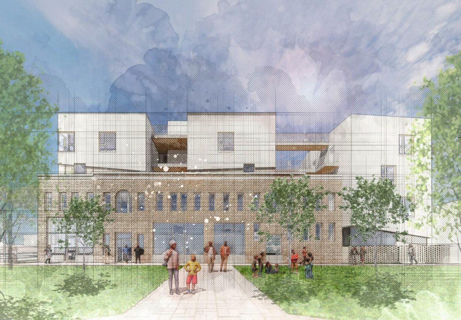 New Four-Story Infill Building Advances at 2201 East 1st Street in ...