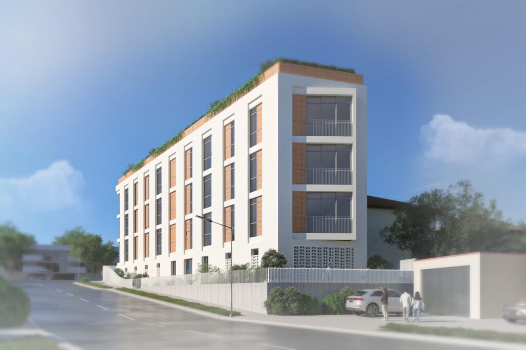 Ten-Unit Mixed-Use Infill Proposed at 4168 Slauson Avenue in Hyde Park