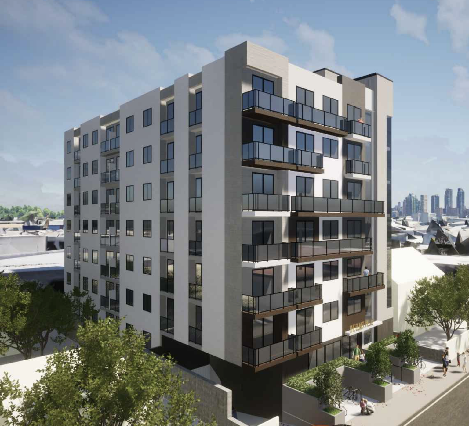 Seven-Story Residential Building Proposed at 5519 North Elmer Avenue in ...