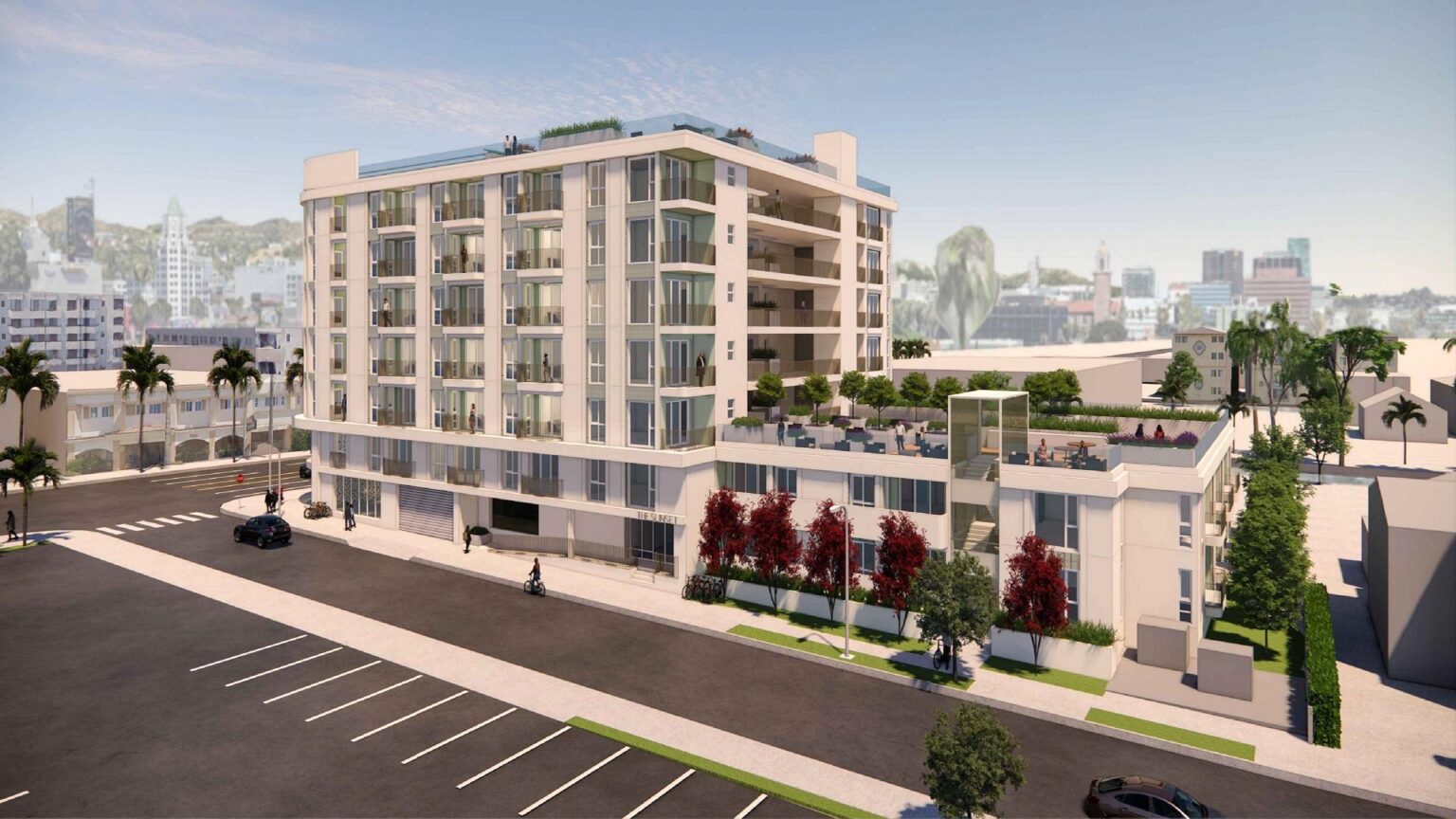 Mixed-Use Housing Planned for 7022 West Sunset Boulevard in Hollywood