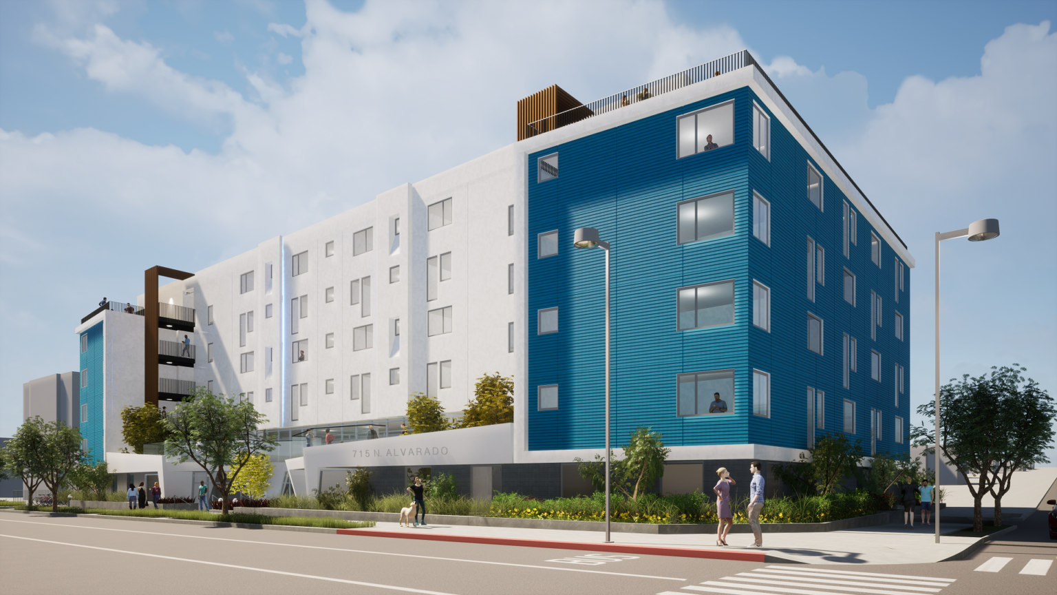 Permanent Supportive Housing Takes Shape in Echo Park at 707 North ...