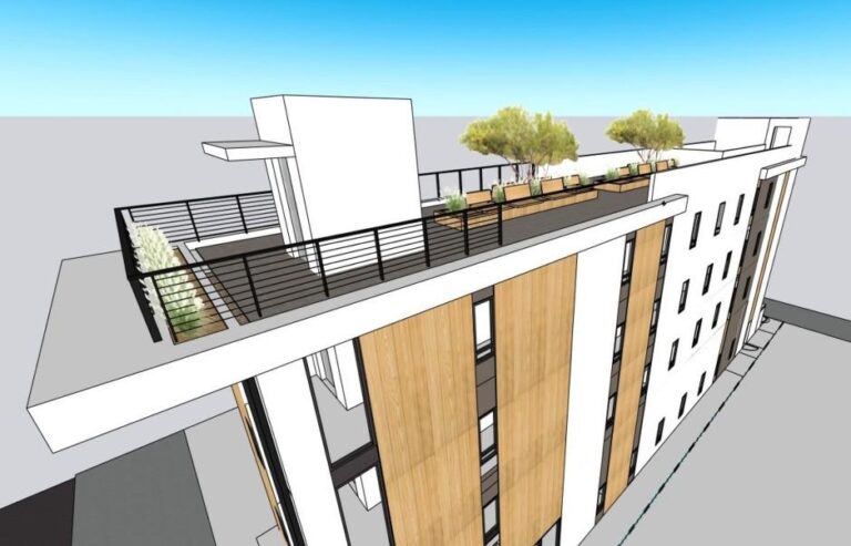 Slim Infill Apartment Building Planned to Replace Commercial Space at ...
